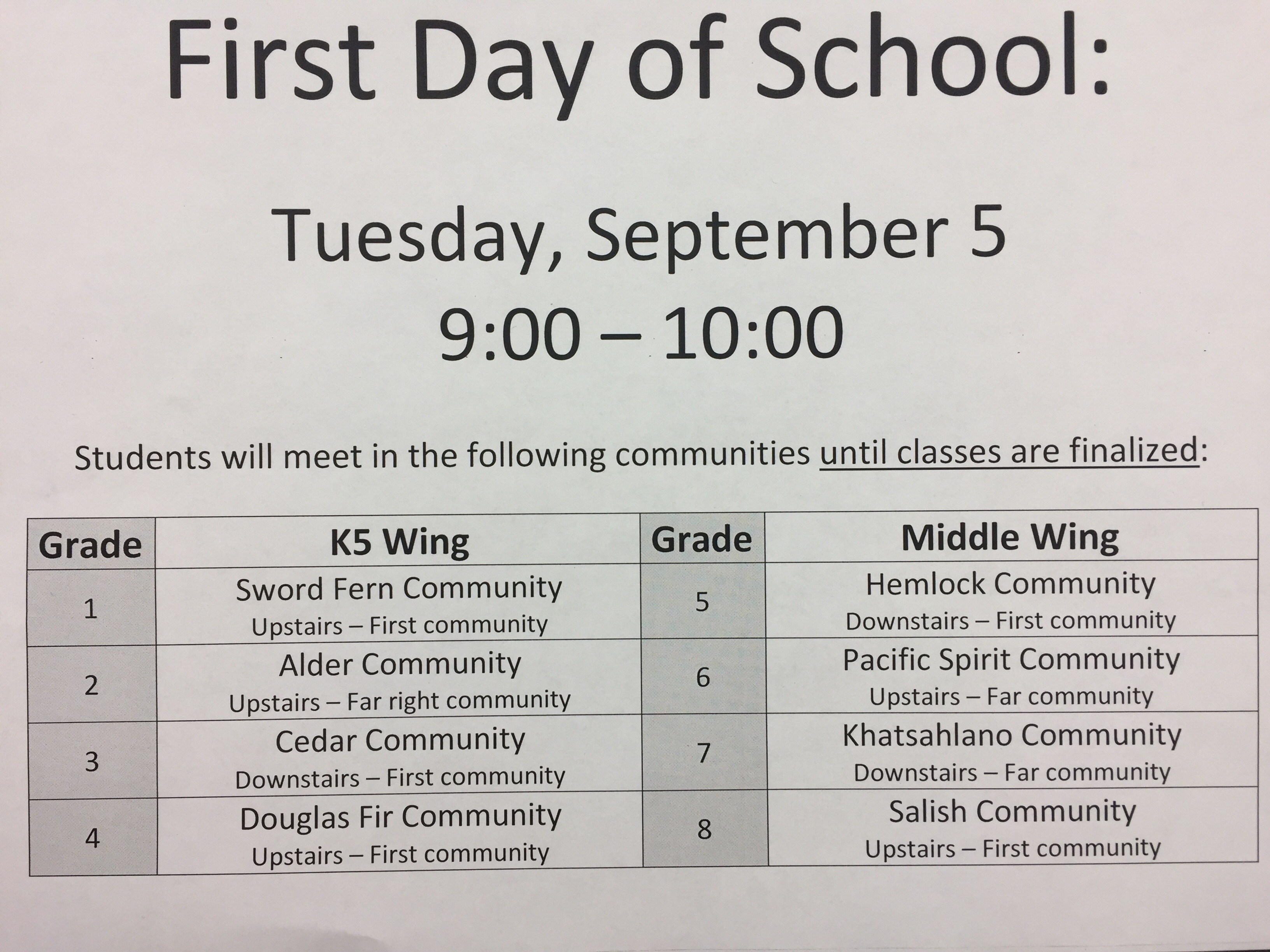 Where to send your child tomorrow – Norma Rose Point Elementary School ...