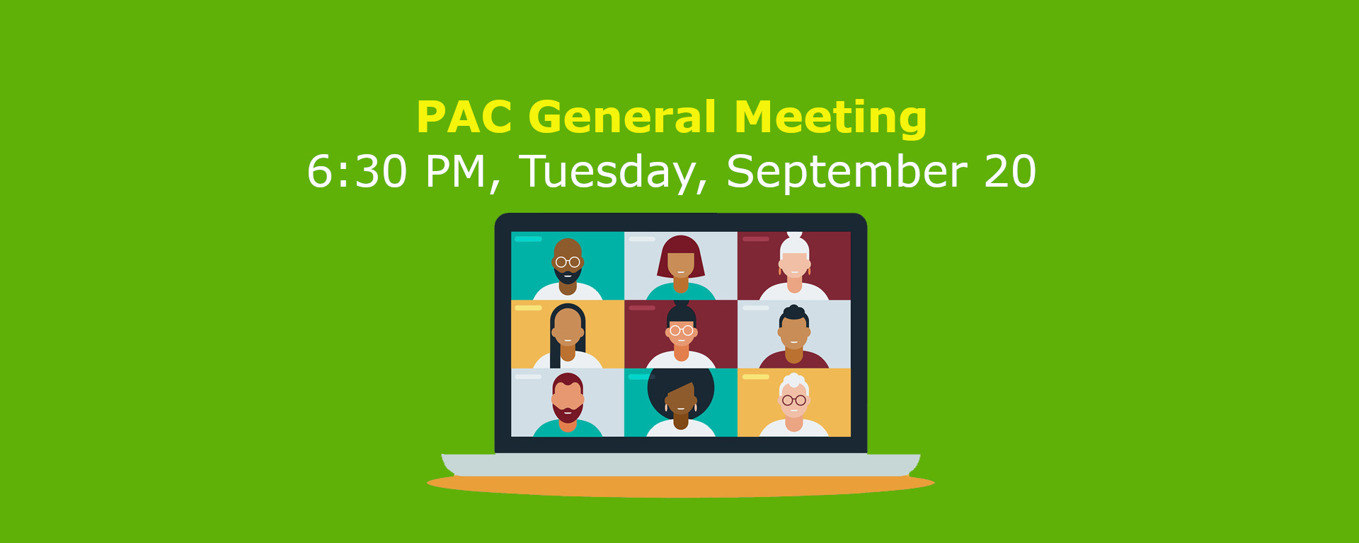PAC General Meeting – Tues. Sept 20 @ 6:30 PM – Norma Rose Point ...